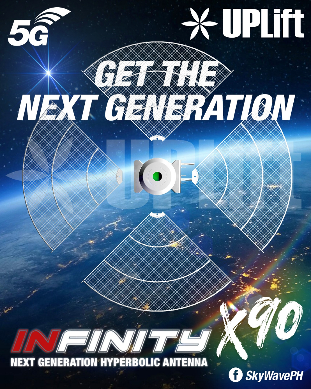 UPLift SkyWave Next-Generation Giant Hyperbolic Infinity X90 Largest ...