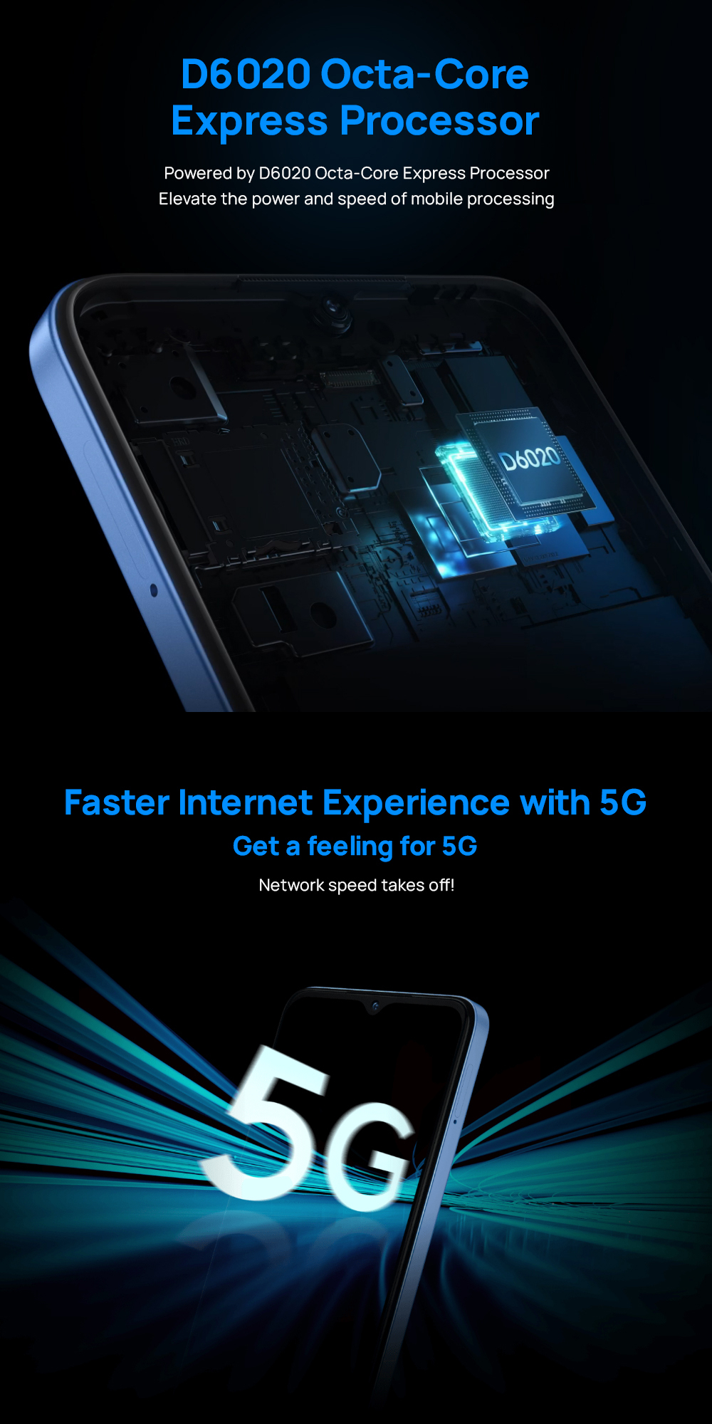 Tecno Spark 10 5G Smartphone | 8GB RAM + 128GB ROM | D6020 Octa-Core ...