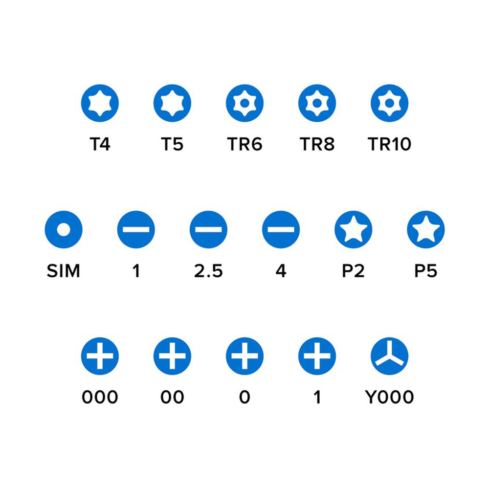 iFixit Electronics Tool Kit with 16 Precision Screwdriver Bits for ...