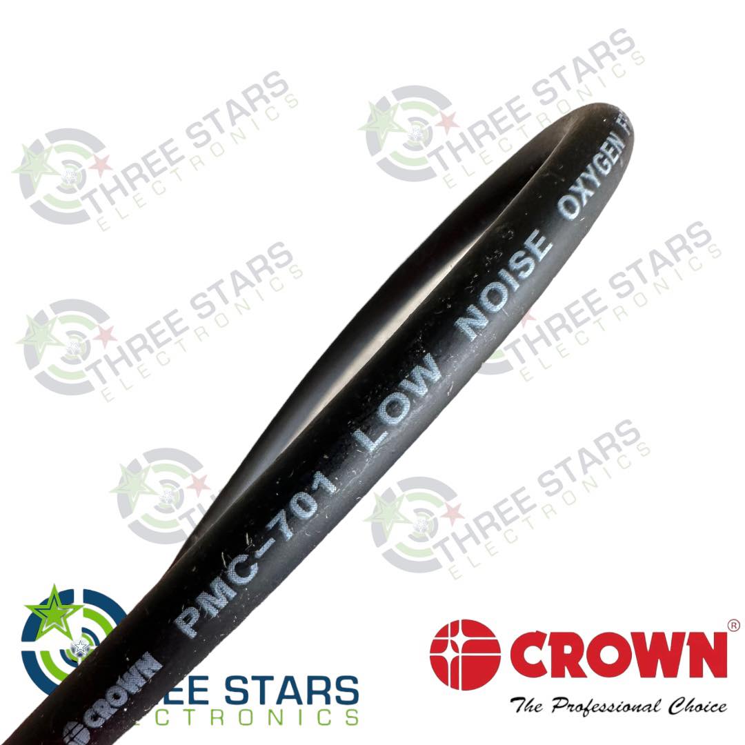 Crown PMC-701 Microphone Wire Premum High Grade Cable 1 Roll | Shopee ...