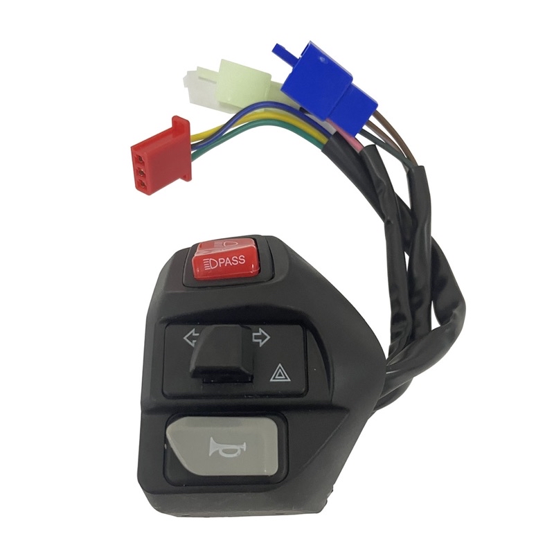 Motorcycle Aerox handle Switch With Passing Light Switch L/R Set ...