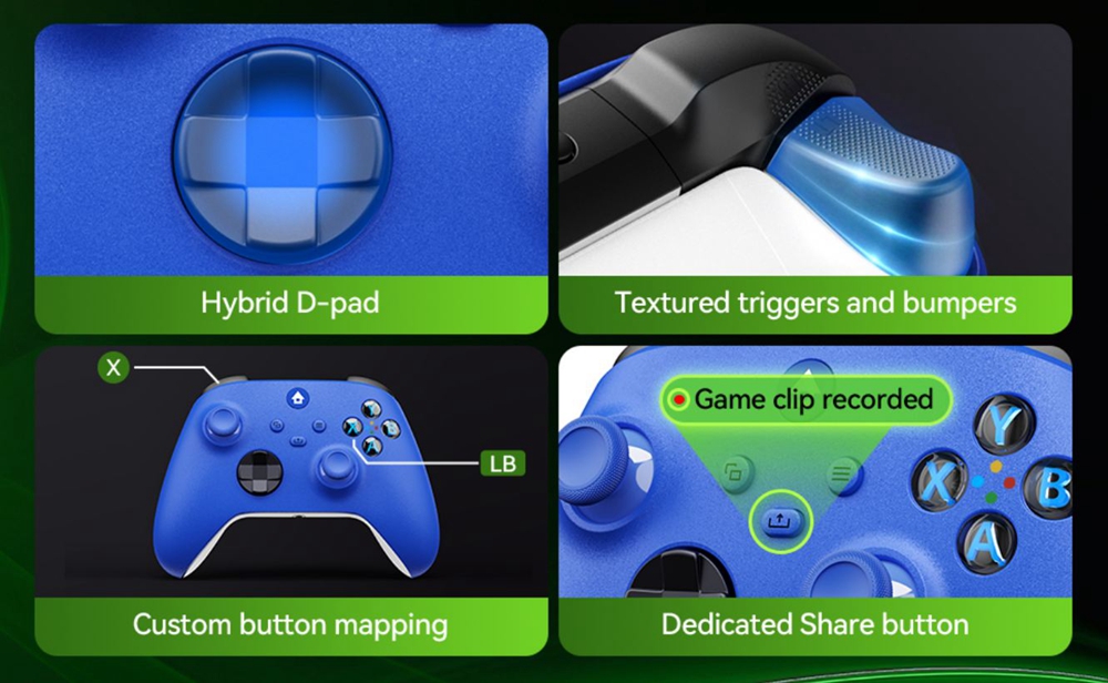 2.4G Wireless Game Controller For Xbox Series With Receiver | Shopee ...