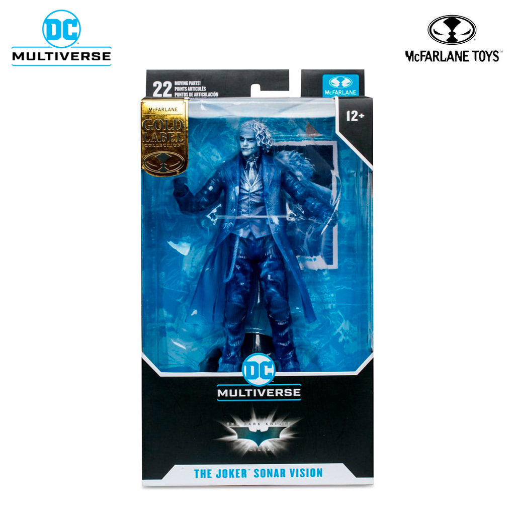 McFarlane Toys DC MULTIVERSE: THE JOKER (THE DARK KNIGHT)(SONAR VISION ...
