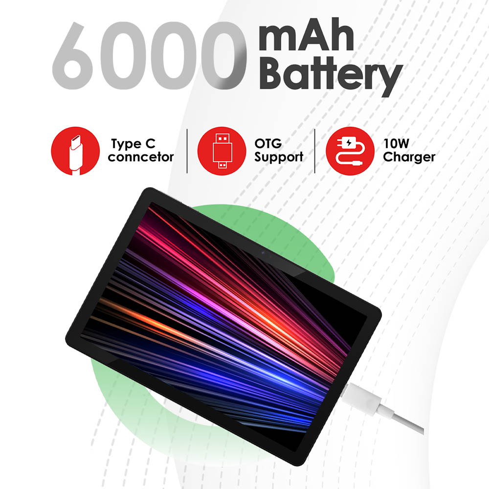Itel Pad 1 Tablet | 2GB+64GB/4GB+128GB | Octa-core Processor | 10.1 ...