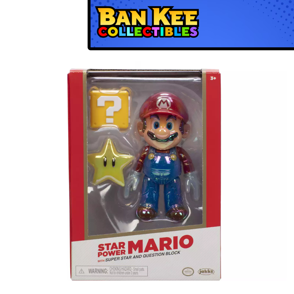 SUPER MARIO: POWER MARIO W/ STAR | Shopee Philippines