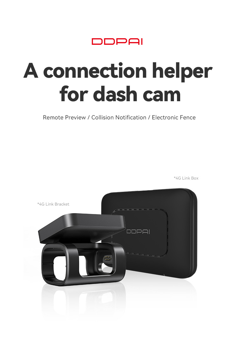 DDPAI 4G Cloud Box for Dashcam Real Time Remote Preview Electronic Fence Collision Notification ...
