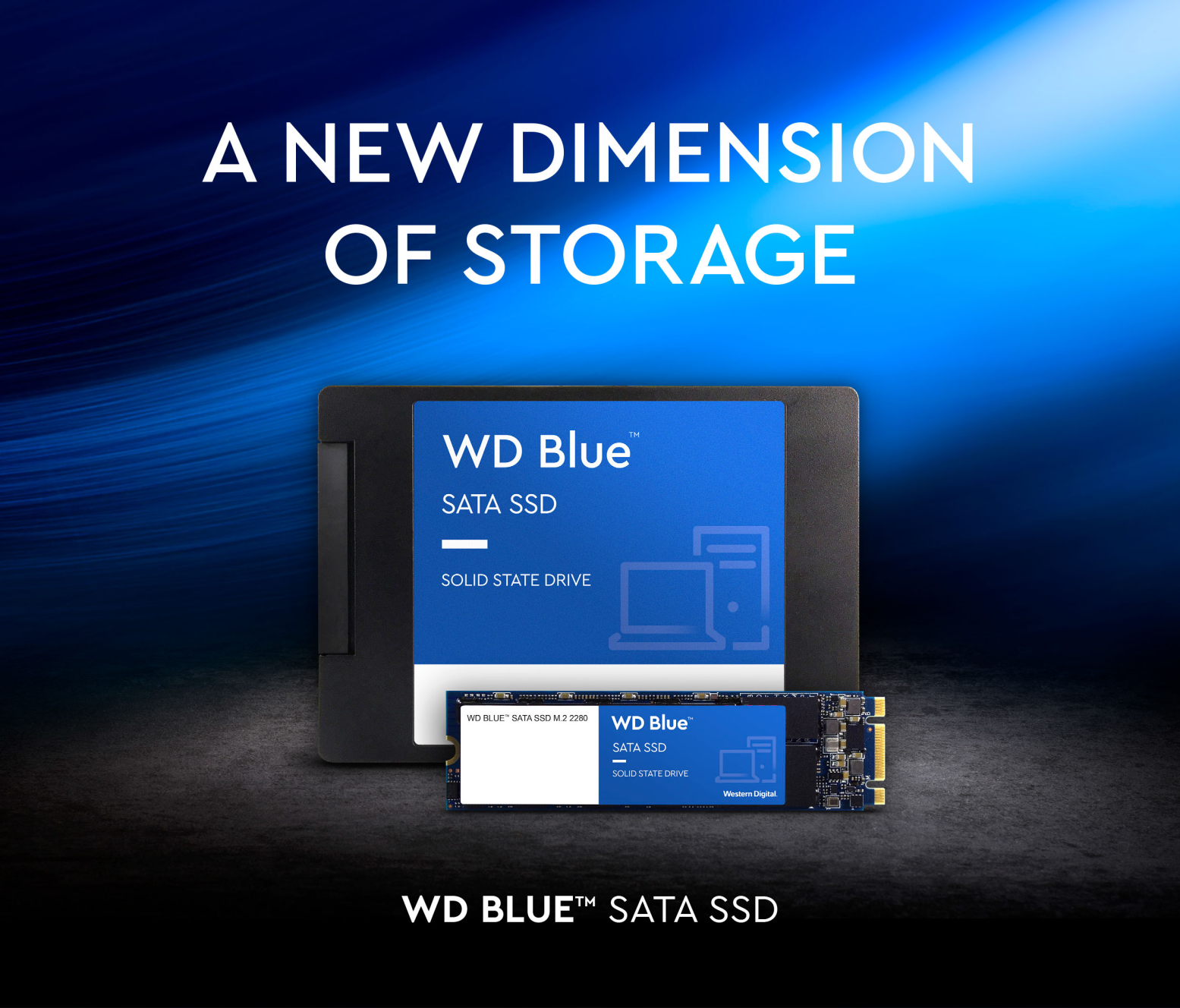 Western Digital WD Blue SA510 250GB/500GB/1TB SATA 2.5” 7mm Cased ...