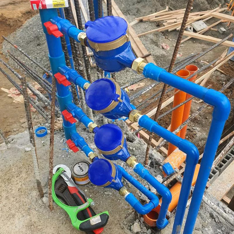 Heavy Duty Water Submeter Original PVC Water Meter Metal Water Meter ...