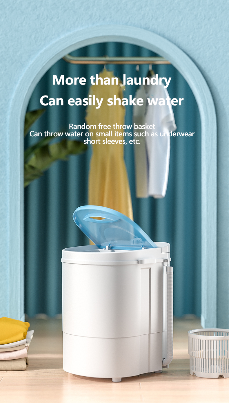 Mini Automatic Washing Machine Baby Special Mini Dehydration Free ...