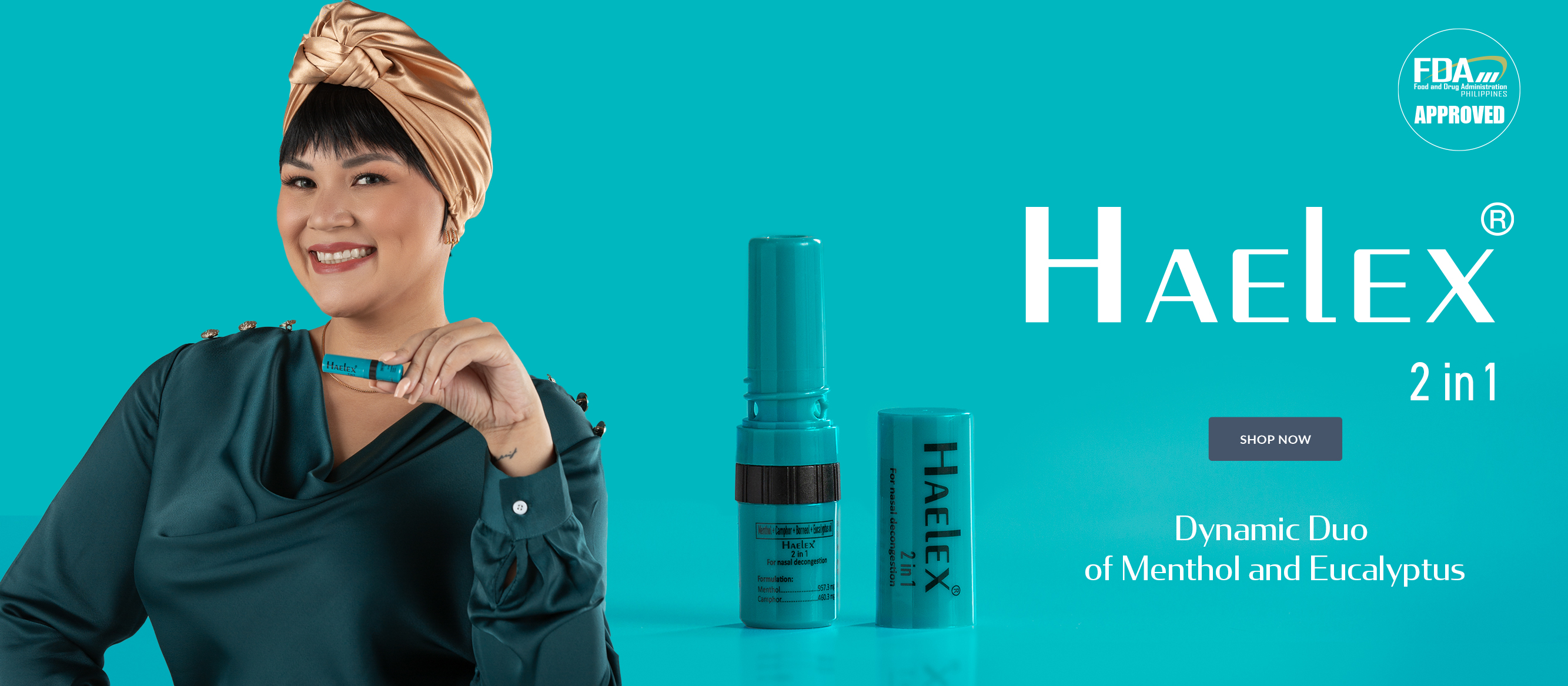 Haelex 2 in 1 Inhaler | Shopee Philippines