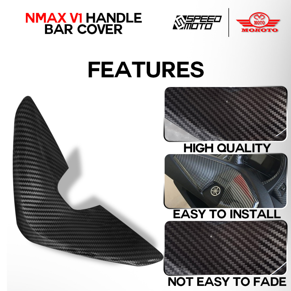 YAMAHA NMAX V1 HANDLE BAR COVER C-2427 HANDLE BAR GARNISH COVER FOR ...