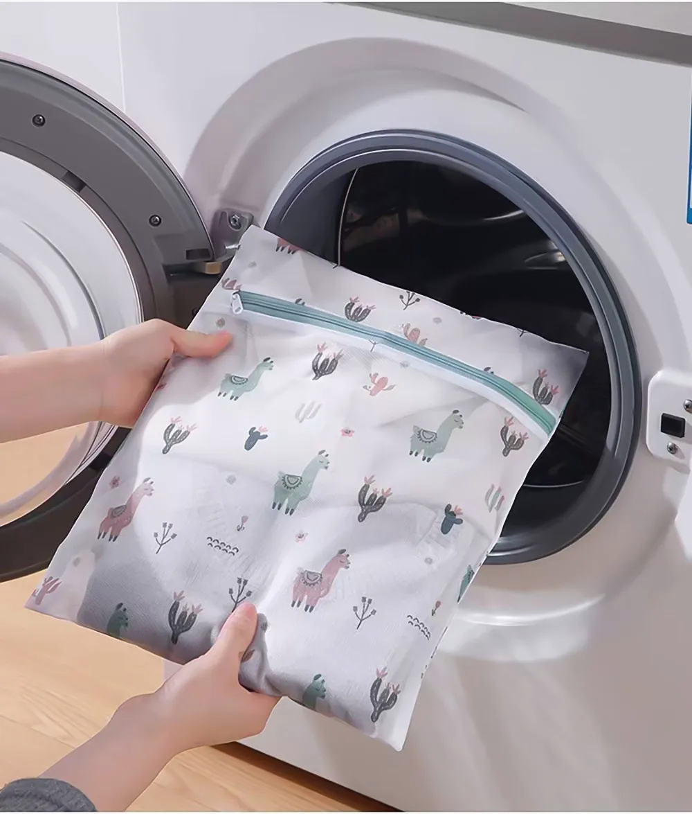 Washing Machines Durable Mesh Laundry Bags Washing Bag With Zip Washing ...