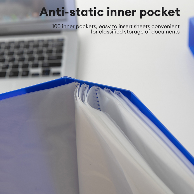 Deli 100Pages File Folders A4 Paper Organizers Office School Supplies ...