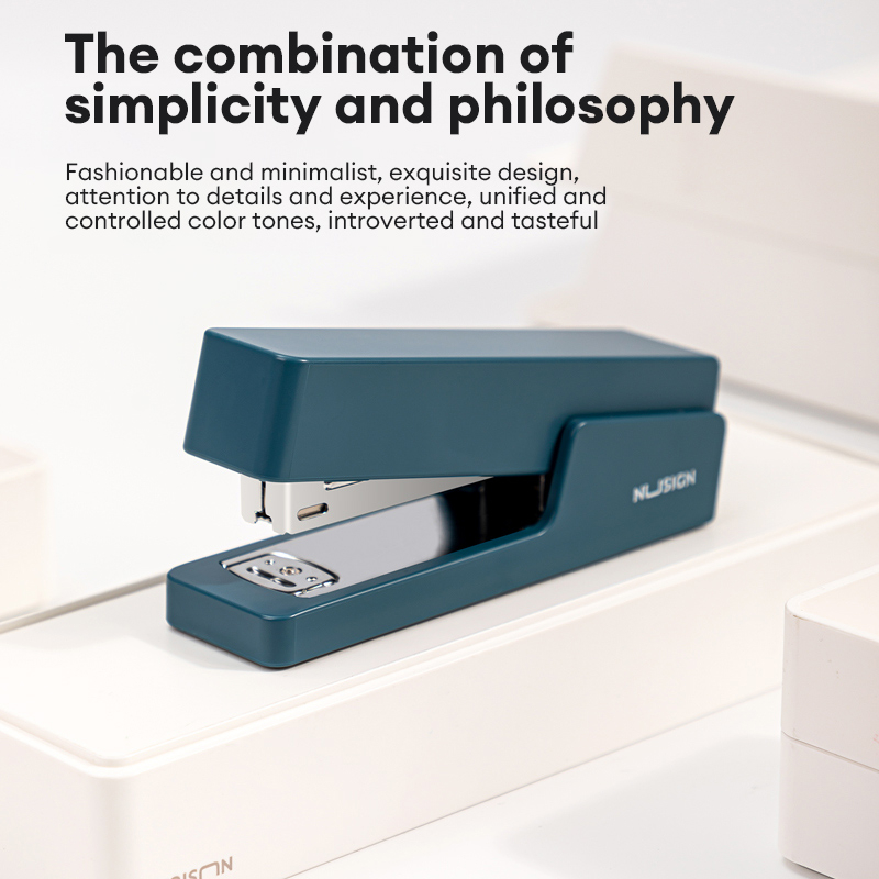 Deli Stapler Effortless Stapler Metal Pull Bar Office School ...