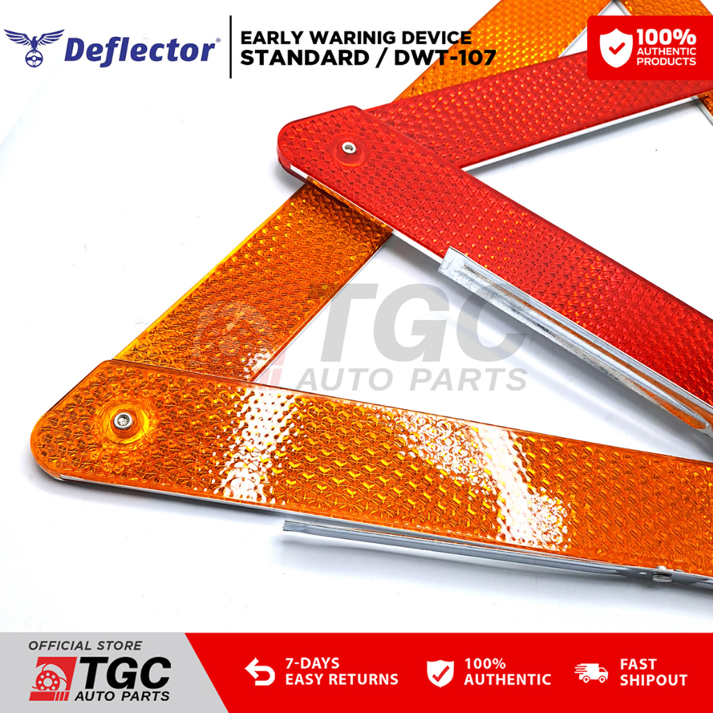 Deflector EWD Early Warning Device Standard High Quality Red & Yellow ...