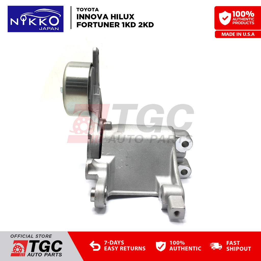 Nikko Japan Tensioner V-Belt Assembly Toyota Innova Hilux Fortuner 1KD ...
