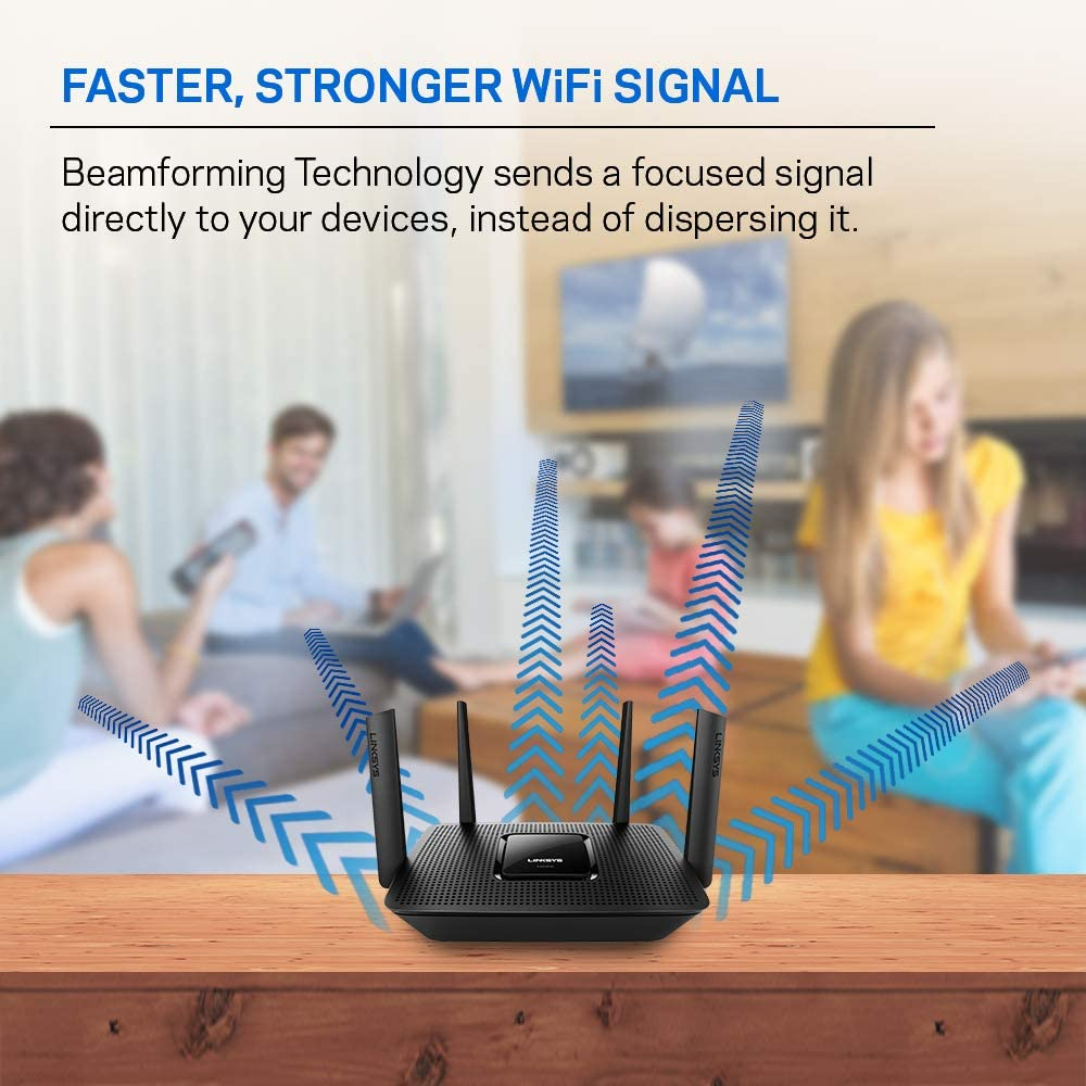 Linksys Max-Stream Tri-Band AC2200 WiFi 5 Router (EA8300-HK) | Shopee ...