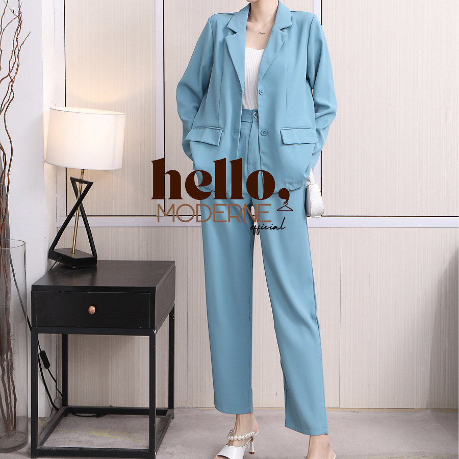 Hello Moderne Terno Set Blazer Trouser Women S-L Terno for Women Not ...