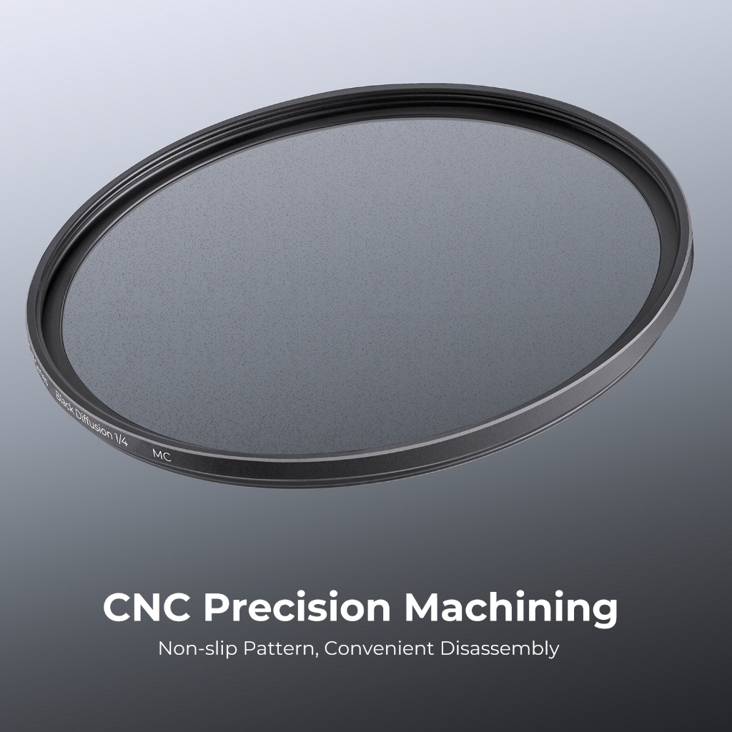 K&F Nano-C Black Mist Series HMC 1/4 Density Diffusion Lens Filter ...