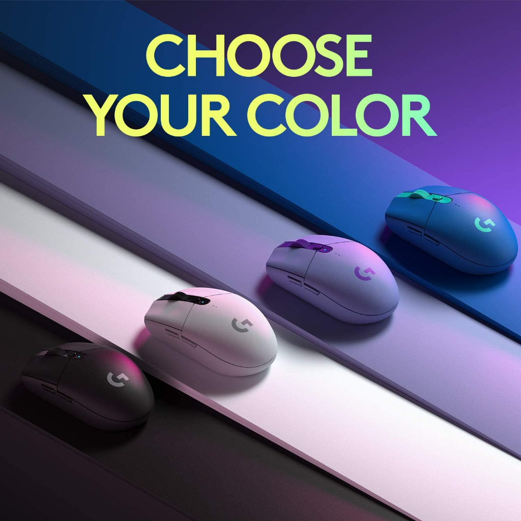 Logitech G304 LIGHTSPEED Wireless Gaming Mouse with 12,000 DPI HERO ...