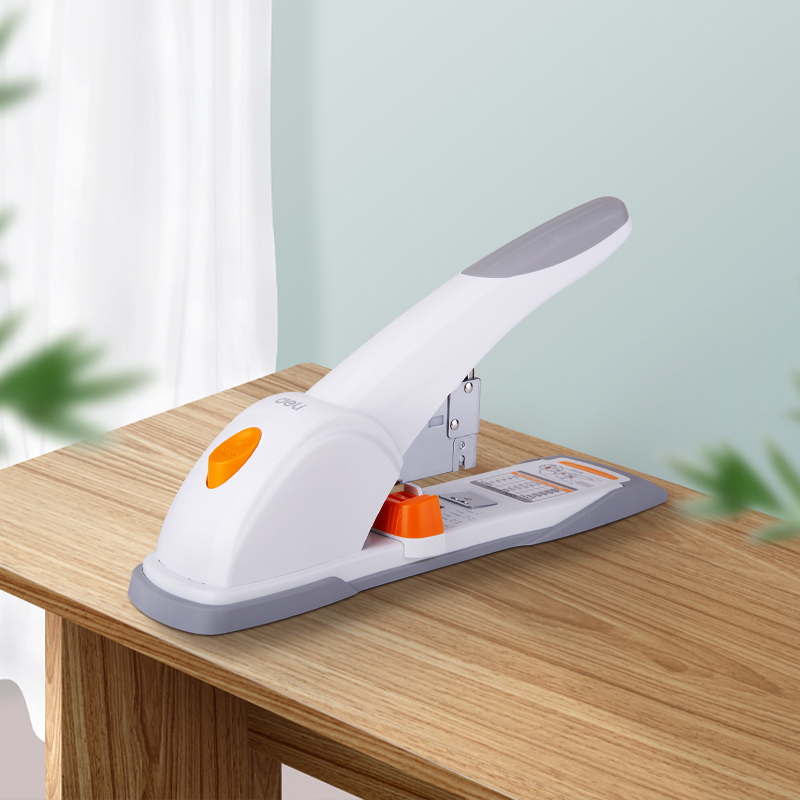 Deli Stapler Heavy Duty 120 Sheets Book Binding Gun Tacker Large ...