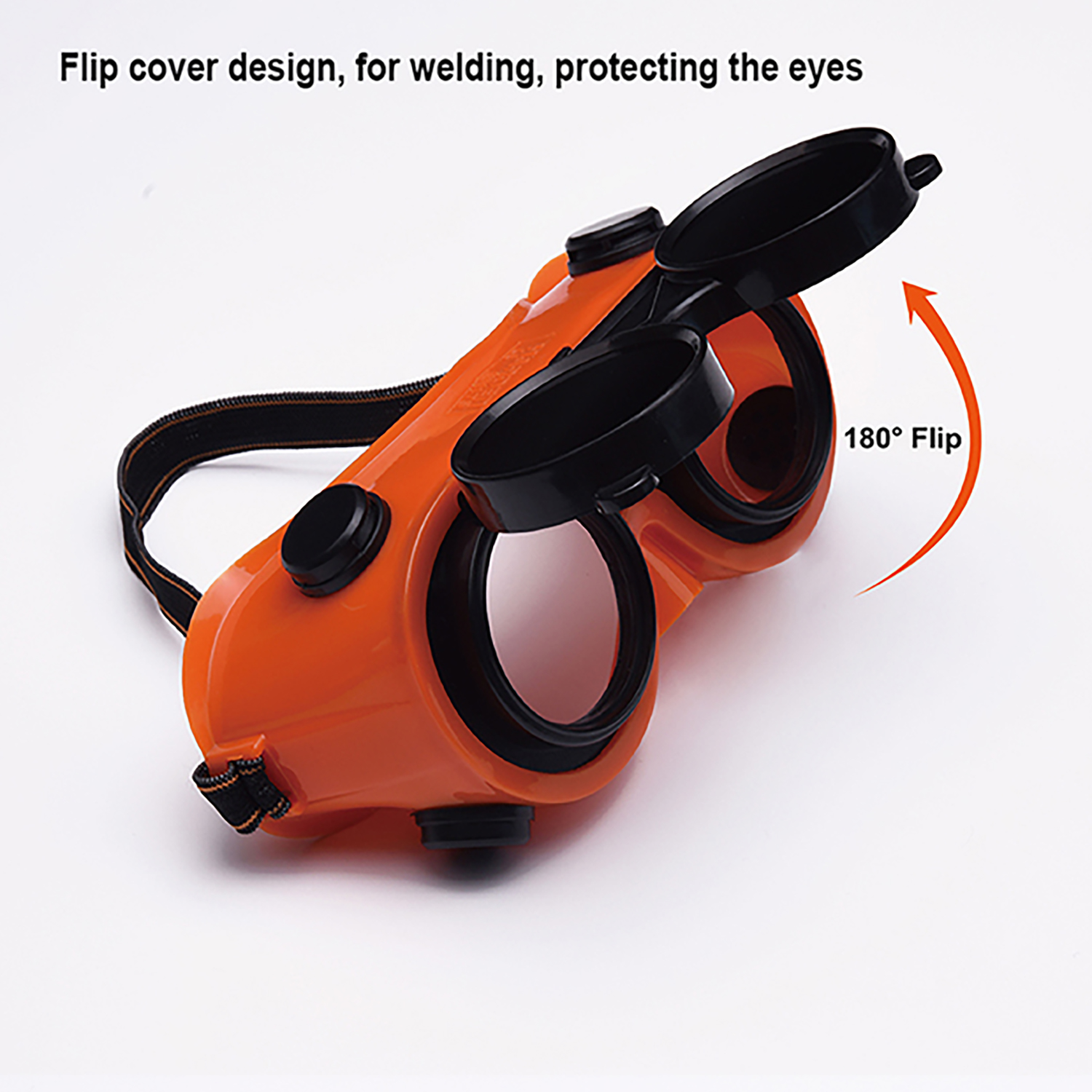 Harden 780210 155mm Safety Goggle Flip design with open-close locking ...