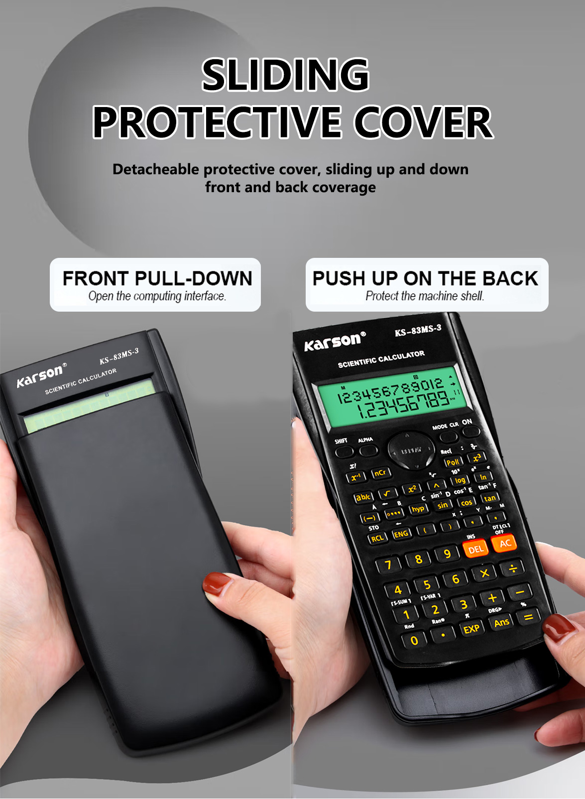 Karson 83MS Scientific Calculator Function Scientific Calculator School ...