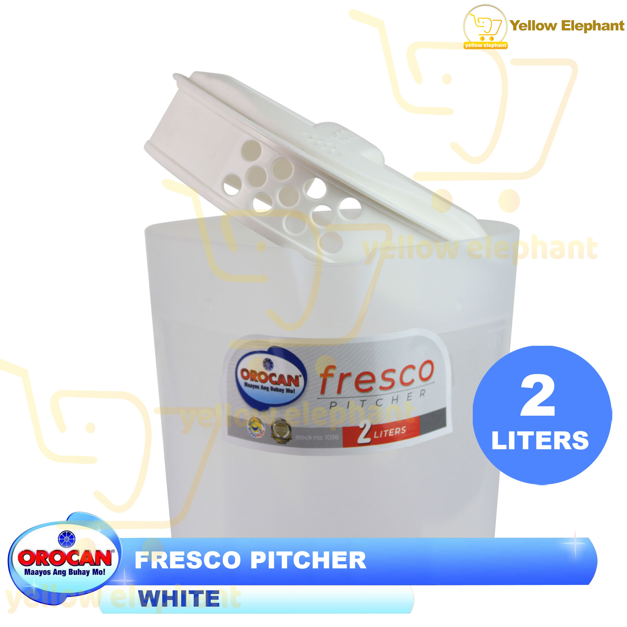 Orocan Fresco Pitcher w/ cover 2 LITERS | Shopee Philippines
