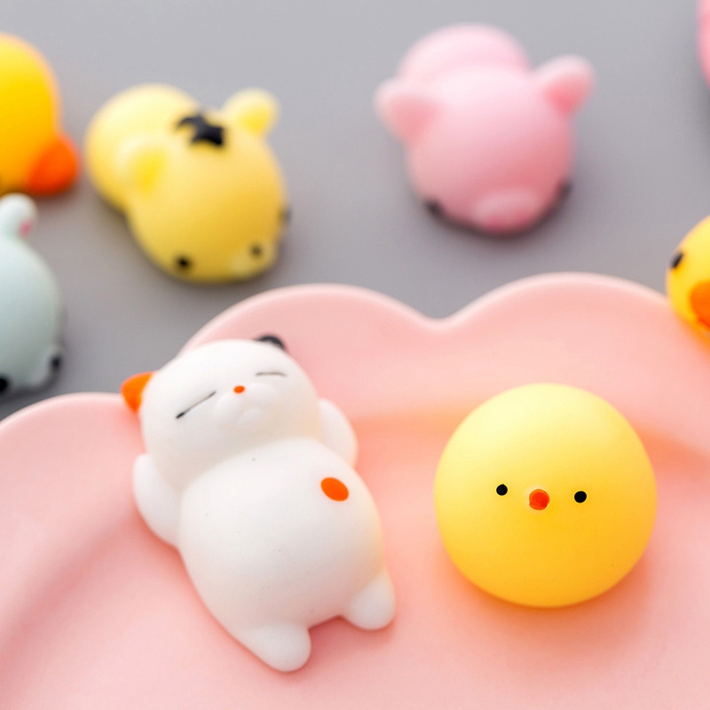 【Local shipment】Squishies Squishy Toy 12/24/36pcs Party Favors for Kids ...