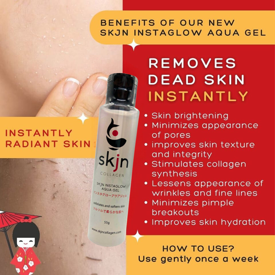 SKJN Glow Duo – Instaglow Aqua Gel 55g & Collagen Microtablets 120s ...