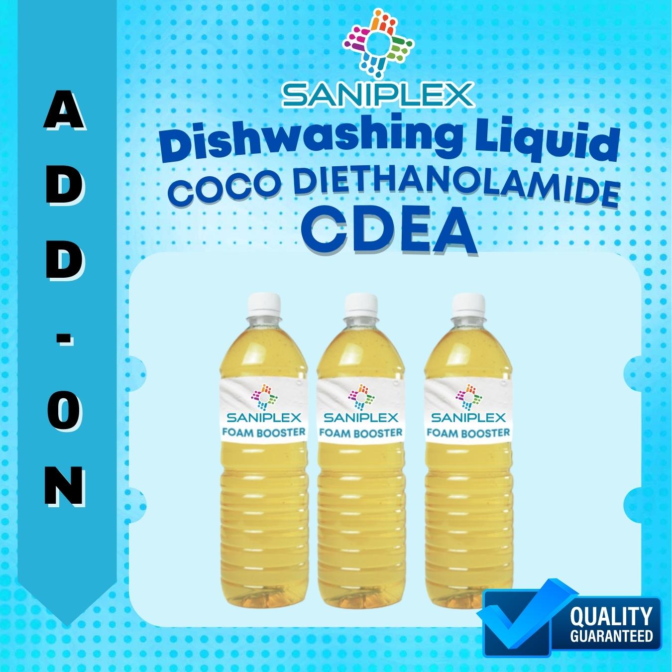 Saniplex CDEA 1L for Dishwashing Liquid Kit Additional Foam Booster ...