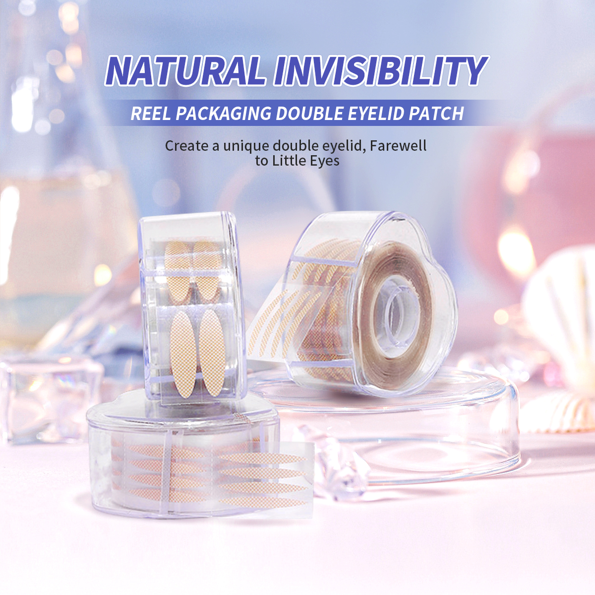 Non-trace natural and lasting double eyelid patch double eyelid patch ...