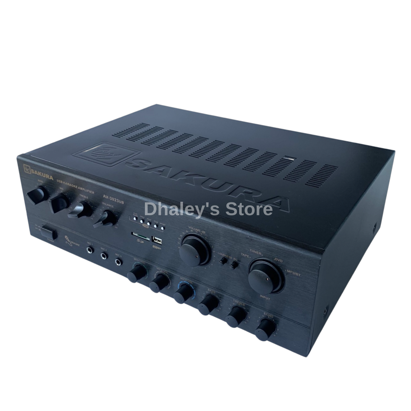 Original Sakura AV-3023UB Karaoke Karaoke Amplifier 350watts X 2 with Bluetooth/ USB / SD Port ...