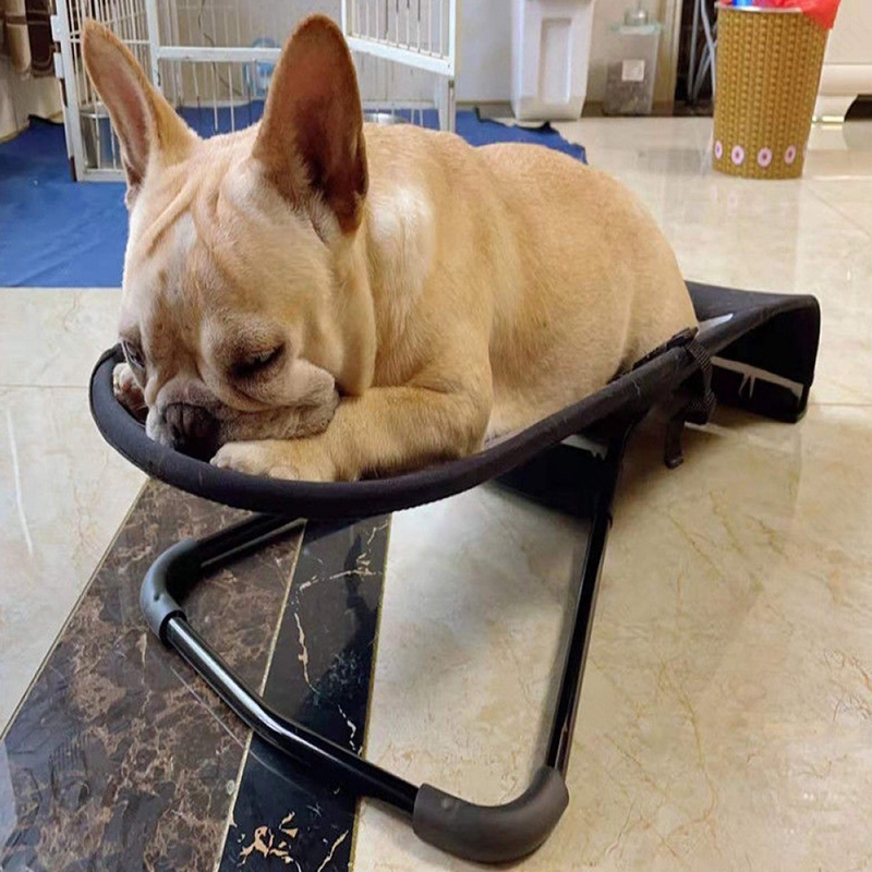 Pet Rocking Chair Dog Cat Rocking Chair Pet Sleeping Bed Foldable ...