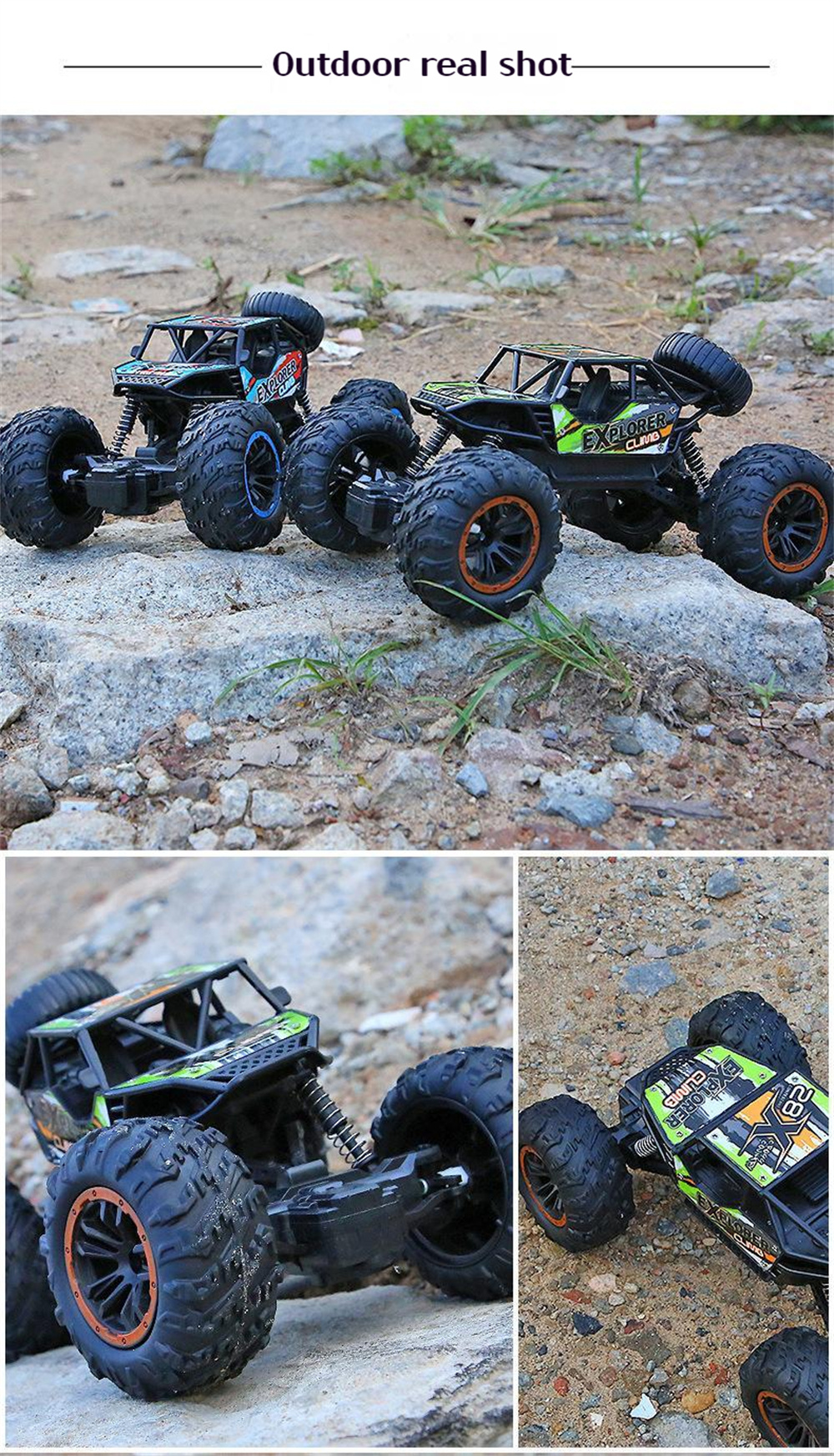 Rc Car Toy Remote Control Buggy Toy Car Charge Major High-Speed 4wd ...