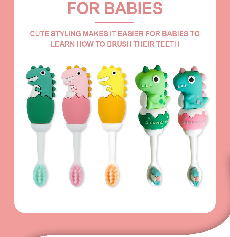 Dolphin Baby With Case Eco-Friendly Kids Toothbrush Baby Little ...