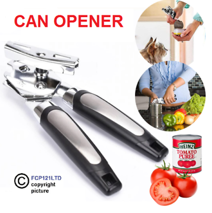 HEAVY DUTY STAINLESS STEEL CAN OPENER HOME BEER BOTTLE OPENER TOOL ...