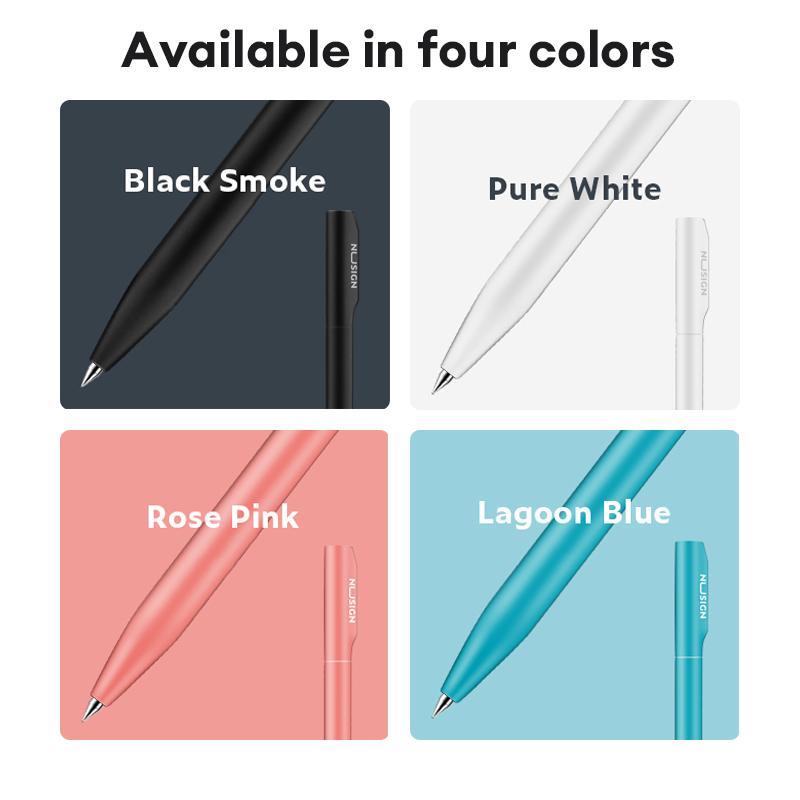 Nusign by Deli NS552 Metal Gel Pen Switzerland German design and ...