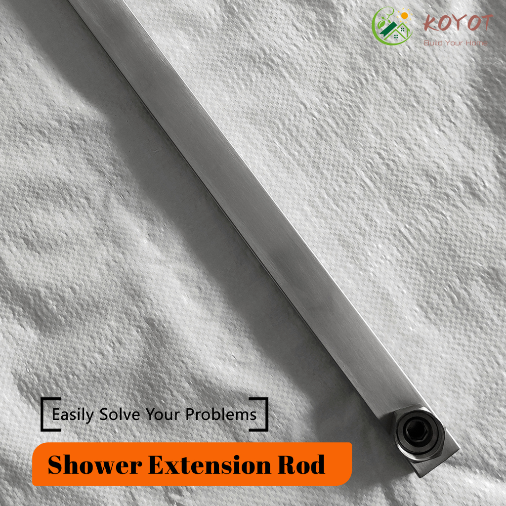 KOYOT 304 Stainless Steel Shower Extender 90cm Square Shower Extension ...