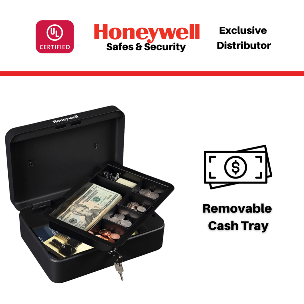 Honeywell Safe 6112 Steel Security Cash Box | Shopee Philippines
