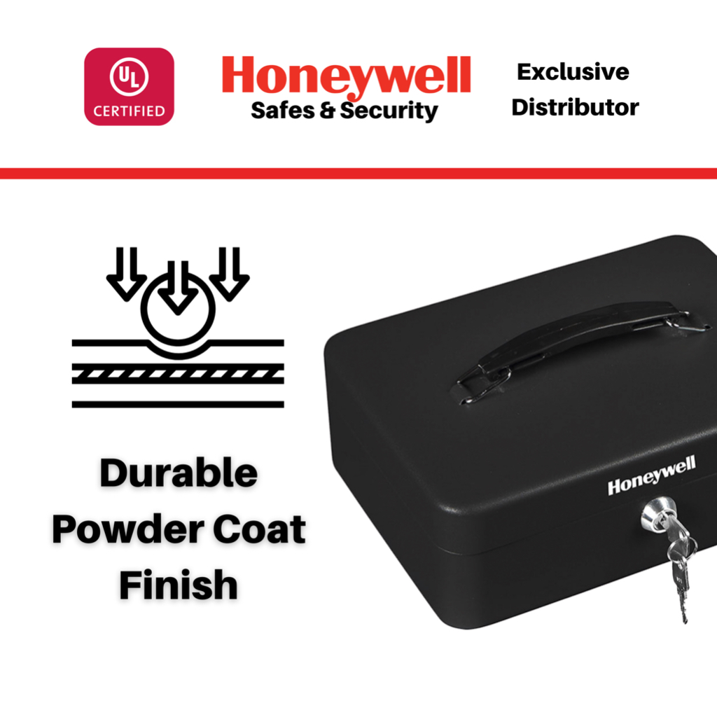 Honeywell Safe 6112 Steel Security Cash Box | Shopee Philippines