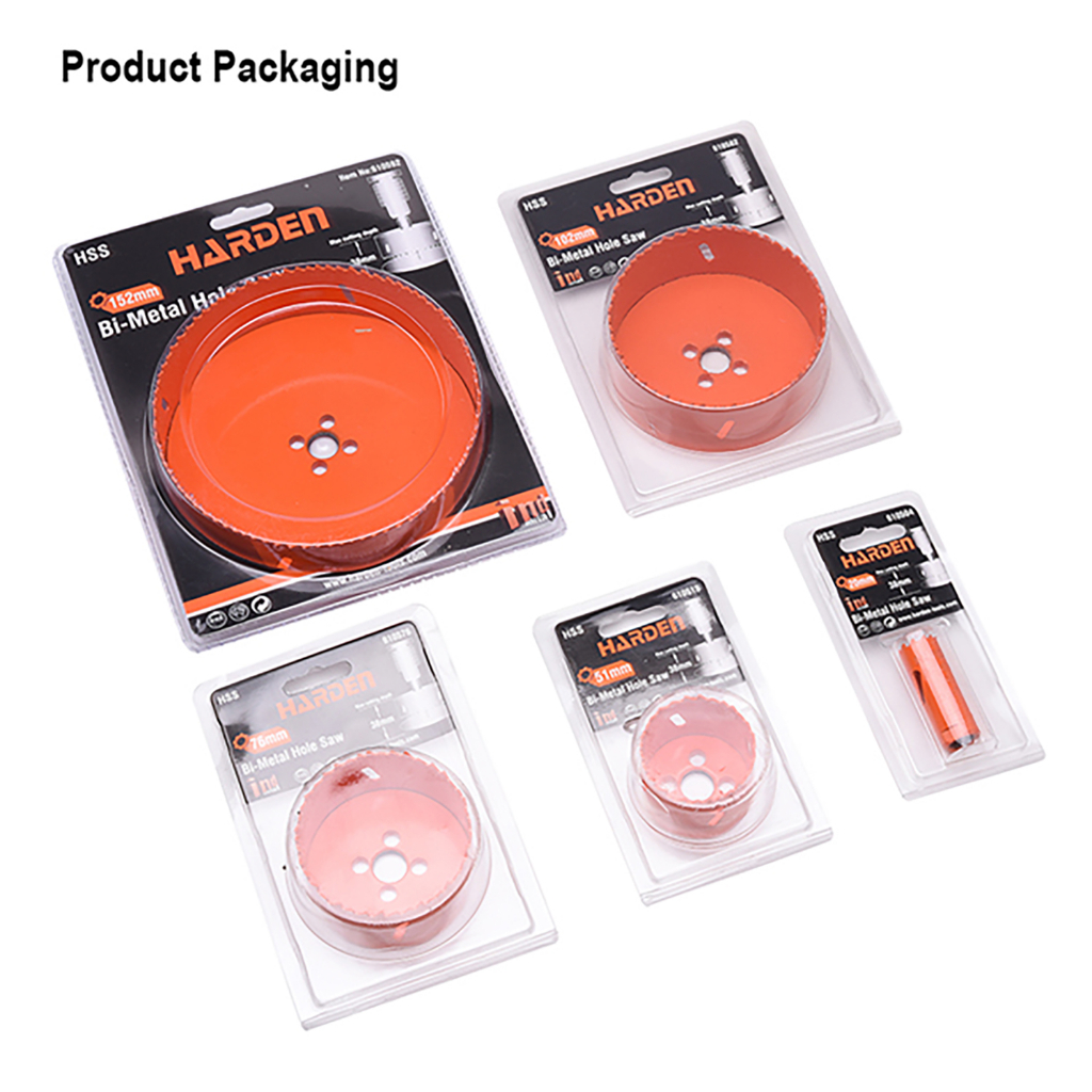 Harden 18mm - 76MM Bi-Metal Hole saw Cutter Hole Saws 16-64mm HSS BI ...