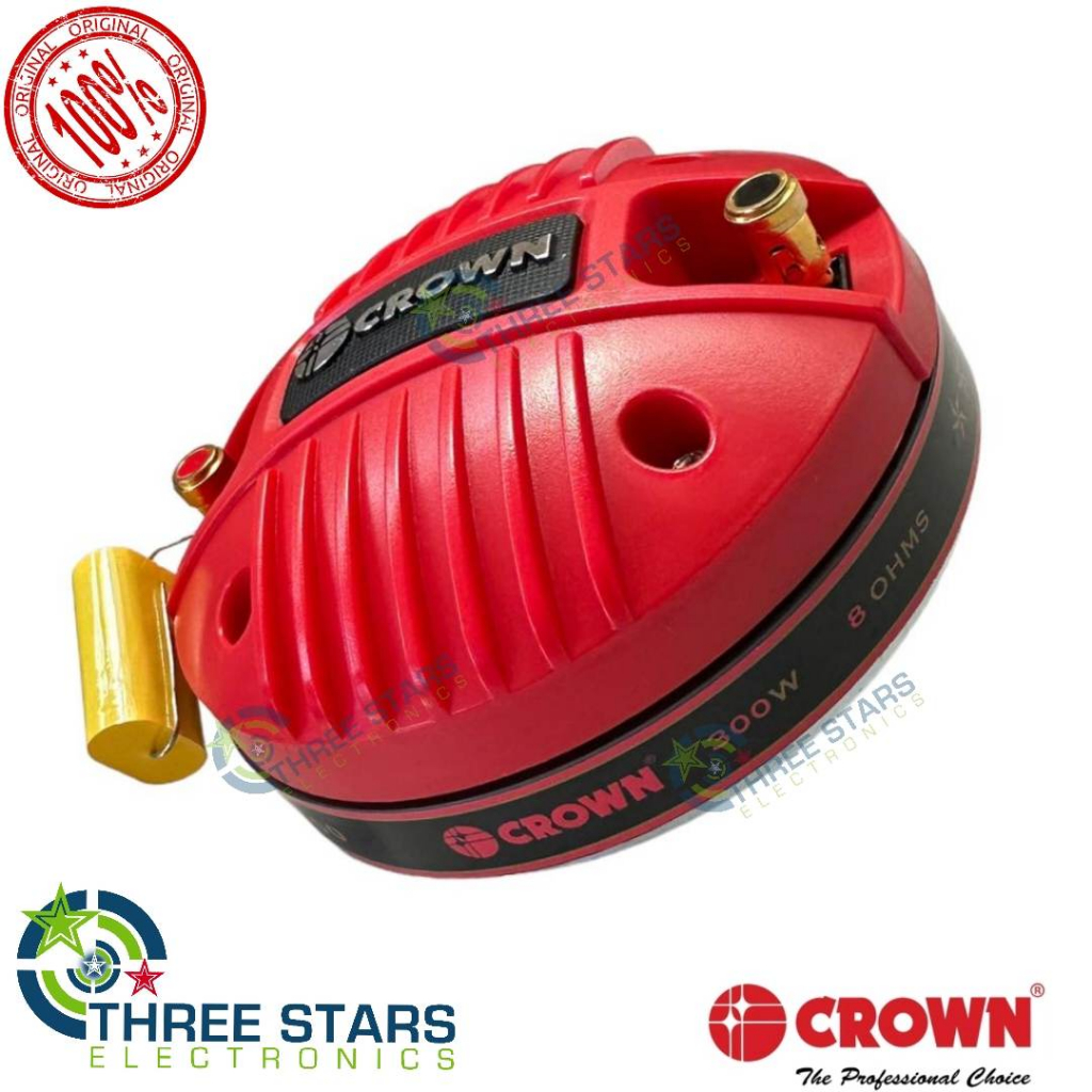 Original 1pc. Crown CK-300 Compression Driver Unit 300watts 8ohms ...