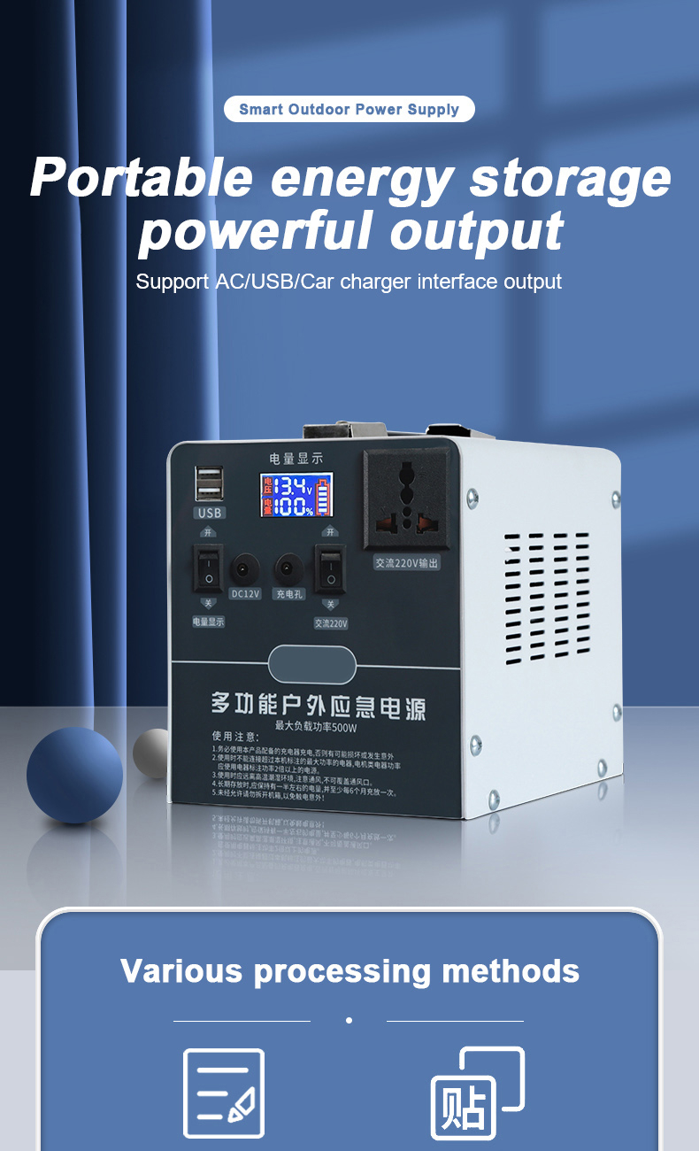 MIDOO Portable Power Station 78000mAh Laptop Powerbank Multifunctional ...