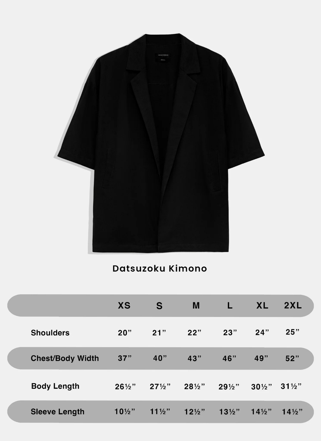 Straightforward Datsuzoku Kimono | Shopee Philippines