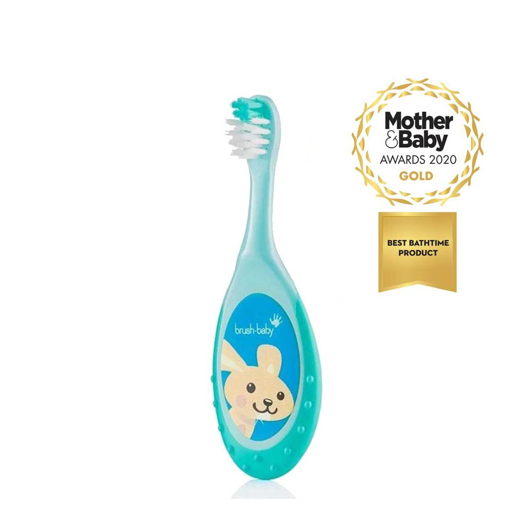 brush-baby Floss Brush Starter Toothbrush For 0 3 Years - ( British UK ...