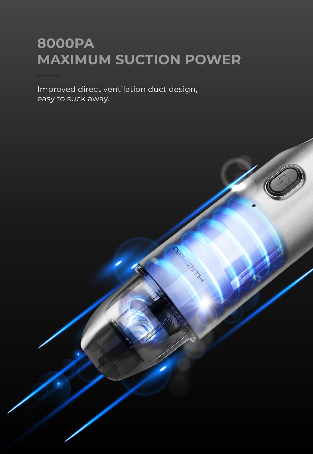 PerySmith XS1 VacuumCleaner for Car Cordless portable vacuum cleaner ...