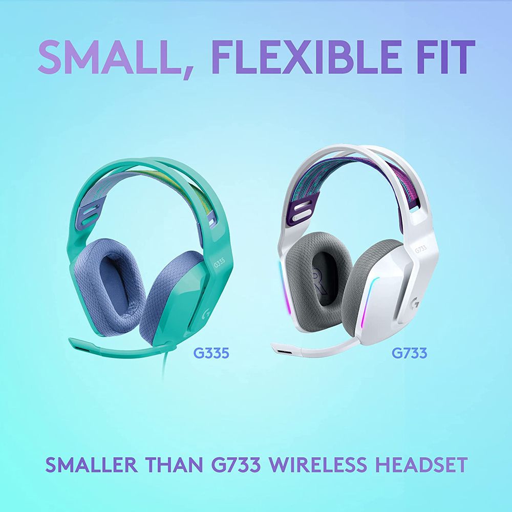 Logitech G335 Wired Gaming Headset [Mint] | Shopee Philippines