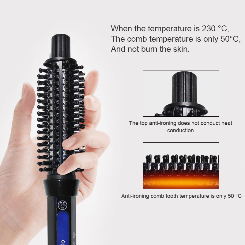 Ubeator Ceramic Hair Curler Electric Comb Hair Brush Hair Curlers ...