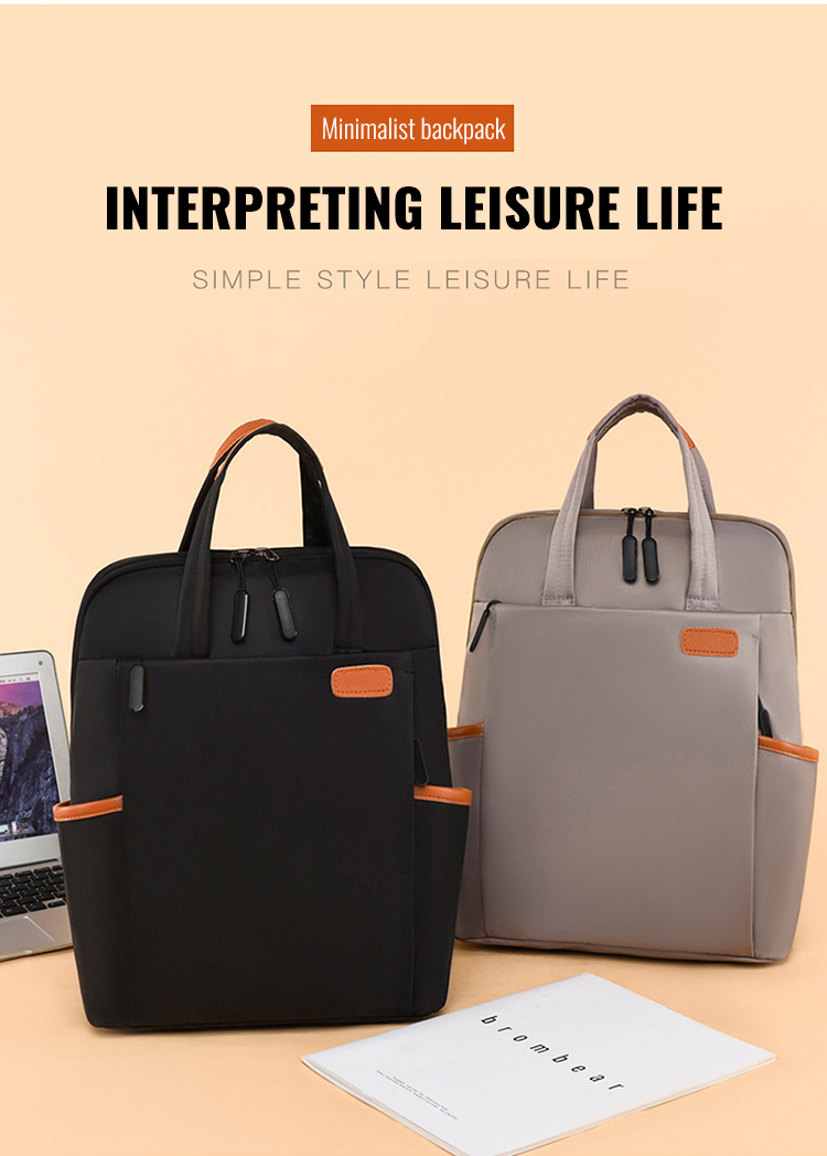 Computer Bag Backpack for Women Men Waterproof Bagpack with Laptop ...